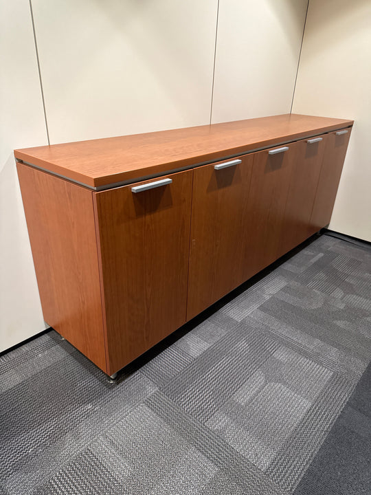 Wooden 5 Door Counter Height Credenza – Premiere Office Furniture