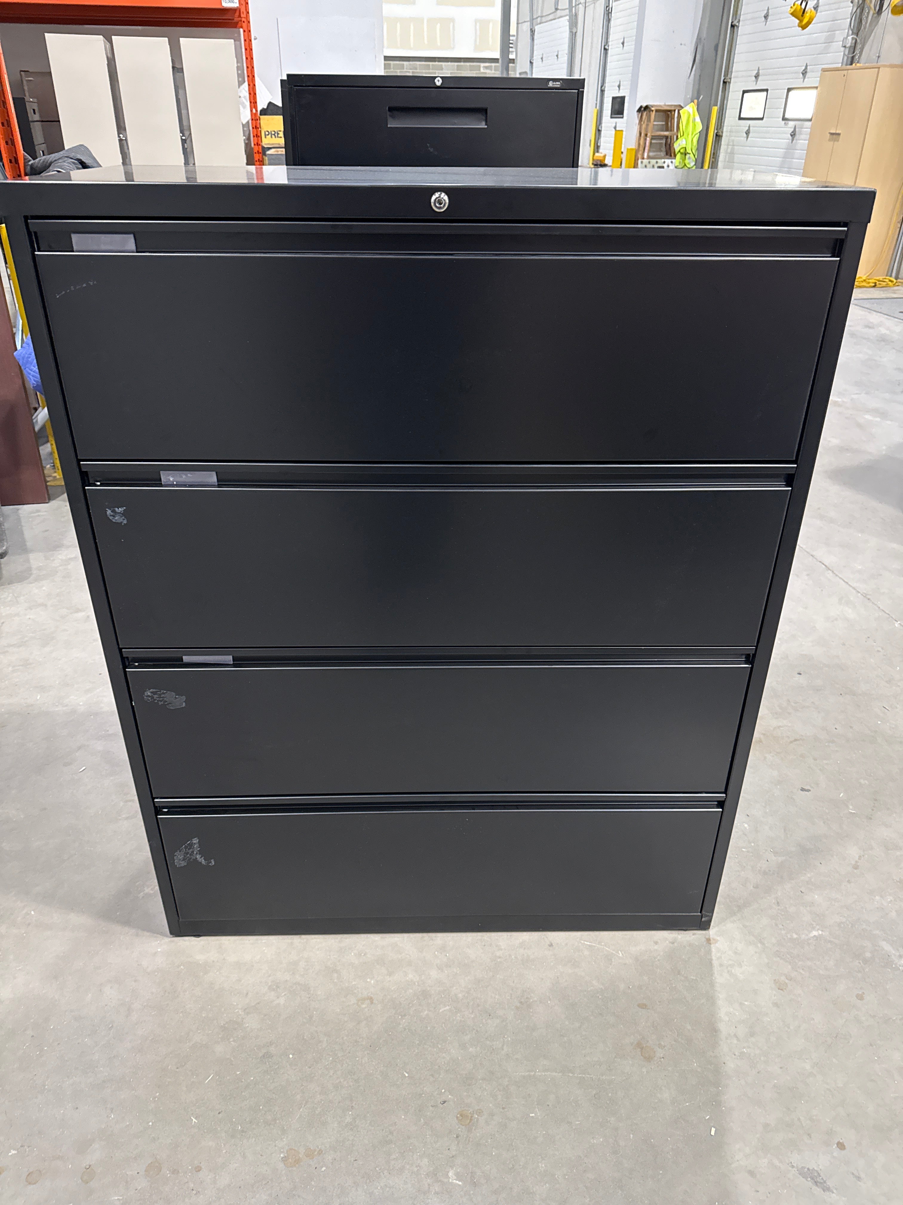 Metal 4-High Lateral File Cabinet – Premiere Office Furniture