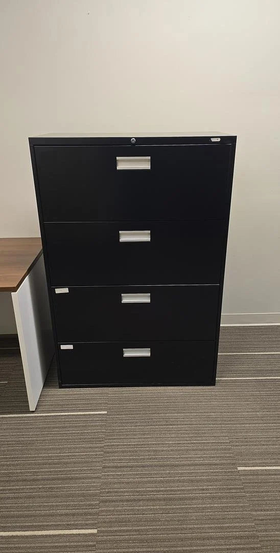 Metal 4 High Lateral File Cabinet – Premiere Office Furniture