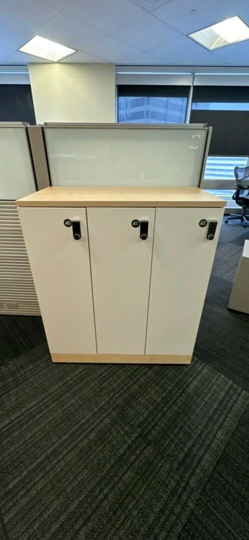Artopex Wooden Lockers w/NOKI Locks (3 Per Unit) – Premiere Office ...