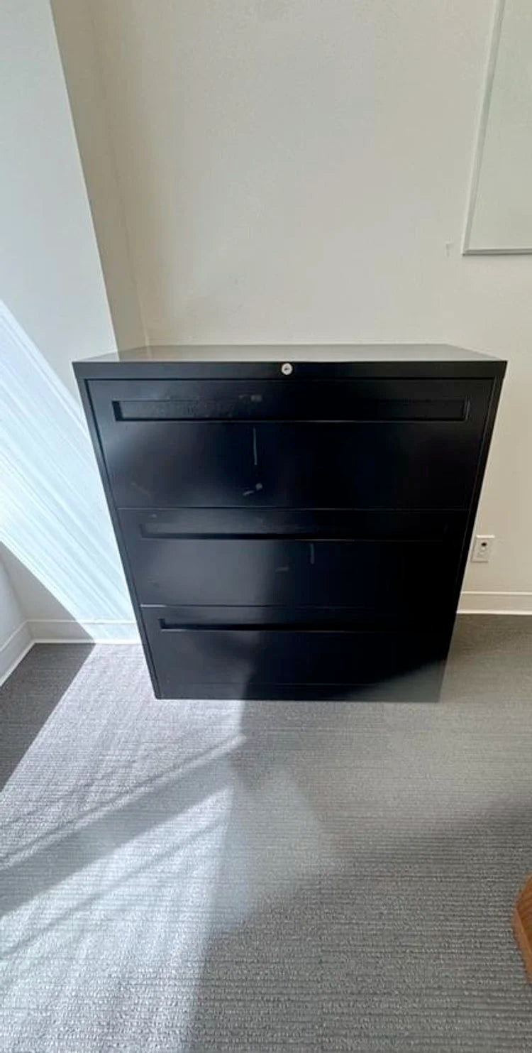 Metal 3-High Lateral File Cabinet – Premiere Office Furniture