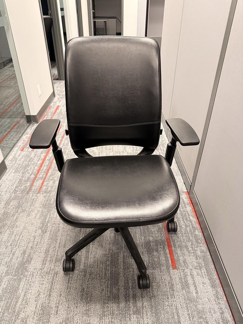 Steelcase Amia Leather Task Chair – Premiere Office Furniture