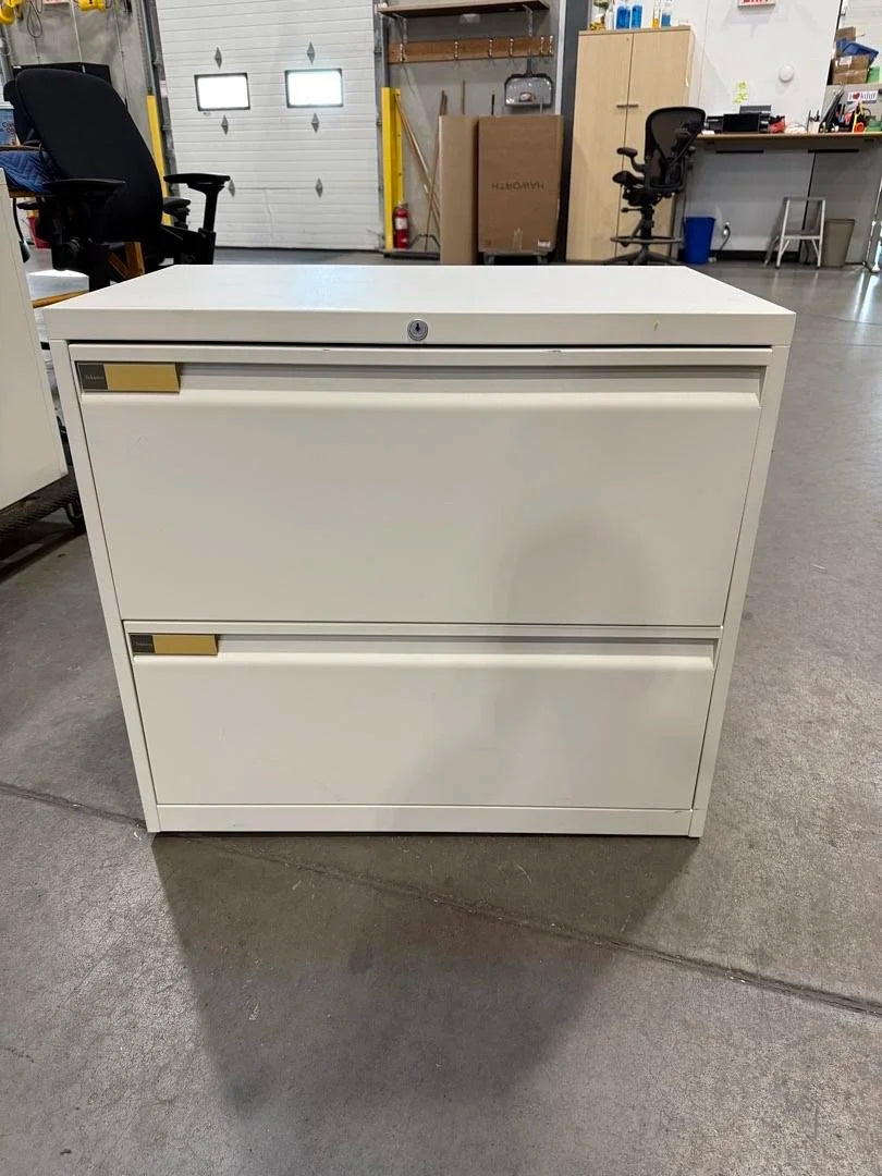 Teknion Metal 2-High Lateral File Cabinet – Premiere Office Furniture